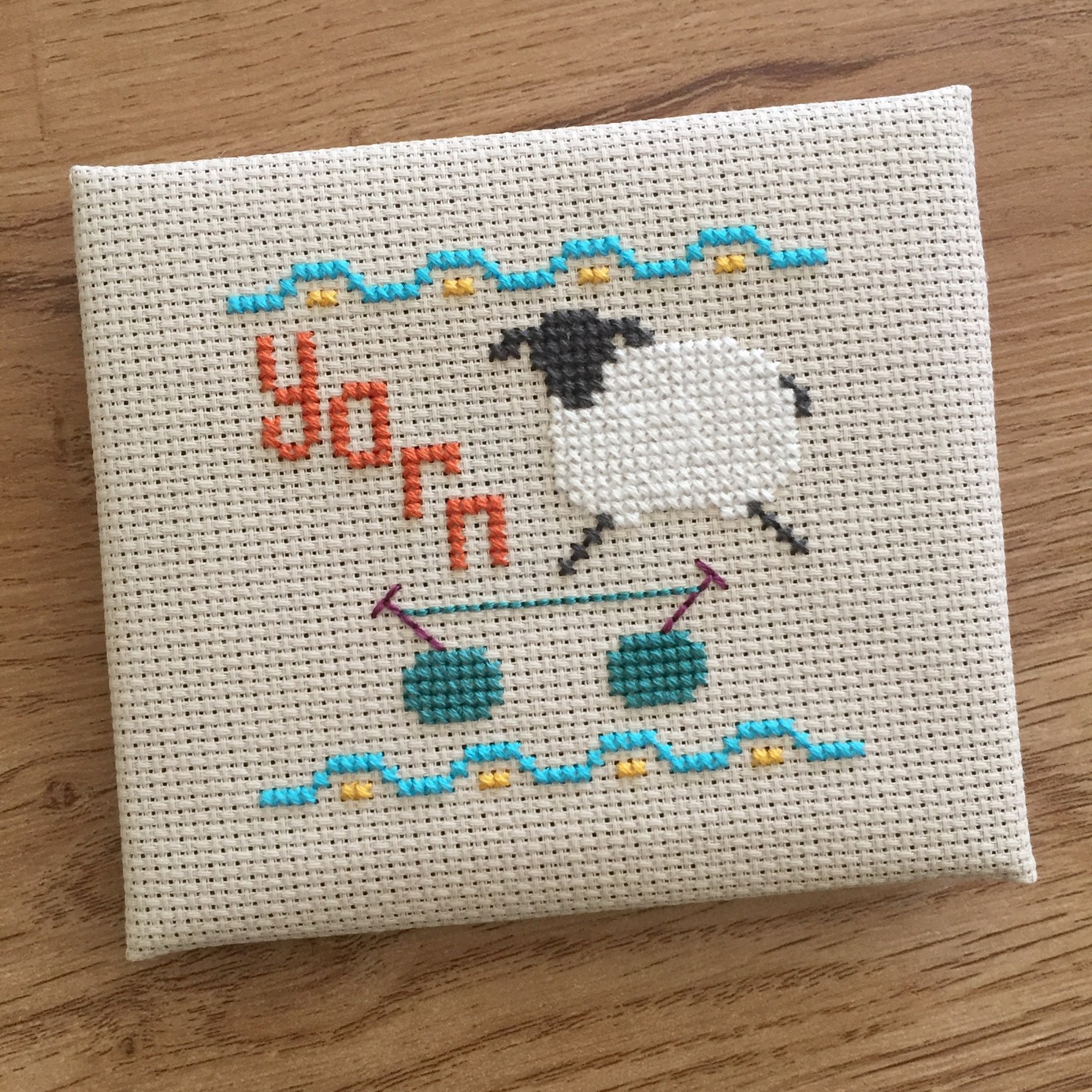 Yay for Yarn Cross Stitch Pattern – Monday Morning Designs