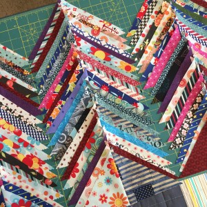 Scrappy Four Patch Charm Quilt – Monday Morning Designs