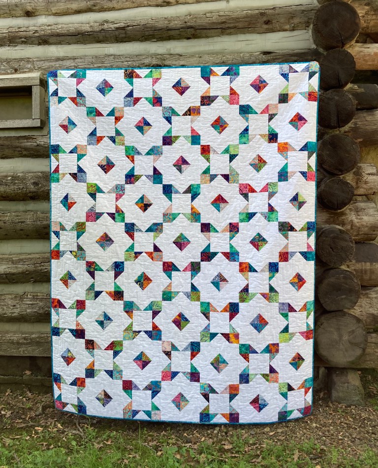 Diamond Jubilee Quilt Pattern (A Throw Size Quilt) – Monday Morning Designs