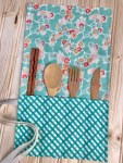 Fabric Utensil Wrap Tutorial – Monday Morning Designs