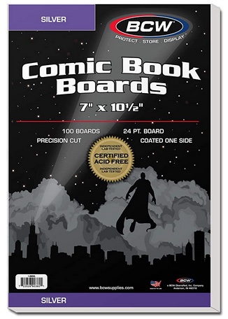 Storing Fabric on Comic Book Boards – Monday Morning Designs